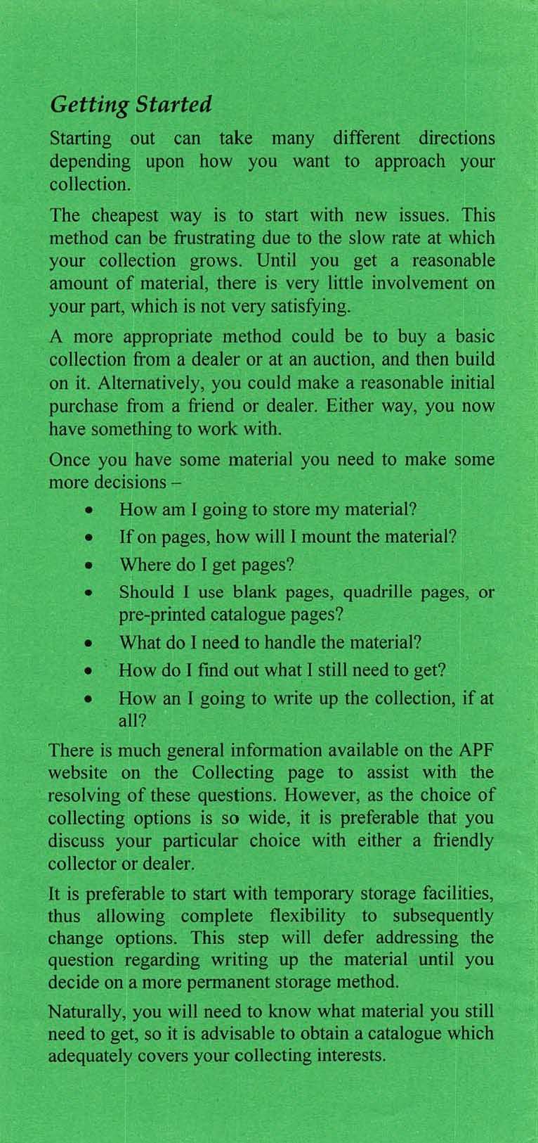 Western Australian Philatelic Council